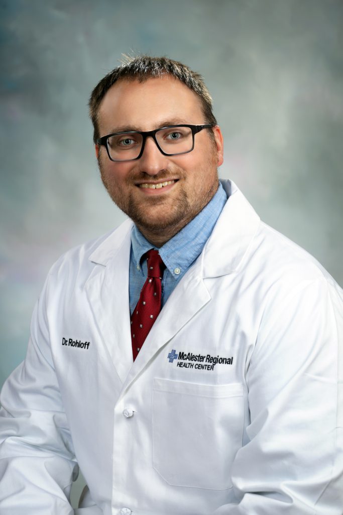 Jonathan Rohloff, DO - McAlester Regional Health Center - McAlester ...